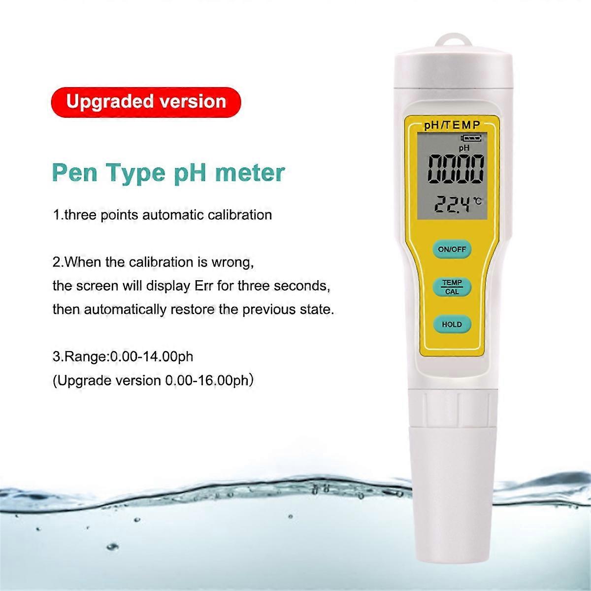 Professional 2 in 1 PH Temp Meter PH Tester Water Quality Testing ...