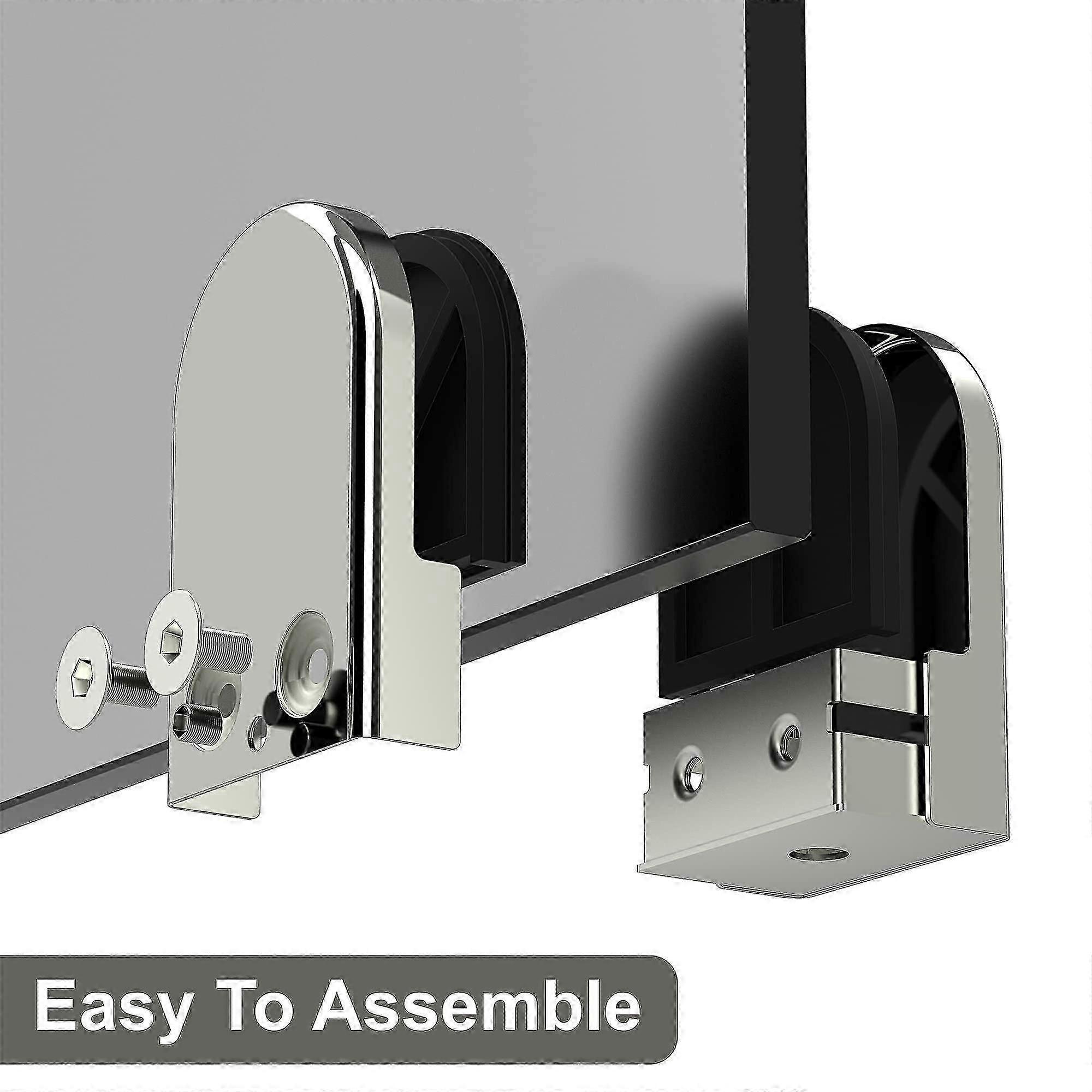 304 Stainless Steel Glass Clamps 6-12mm Adjustable for Balustrade Stair ...