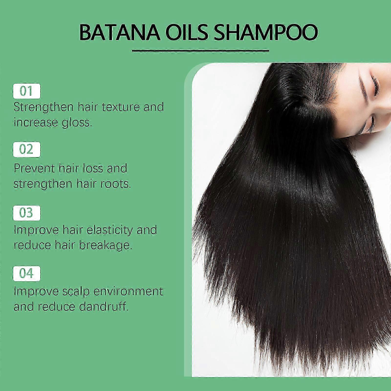 Batana Oil Shampoo with Rosemary Extract, Nourishing & Regenerating ...