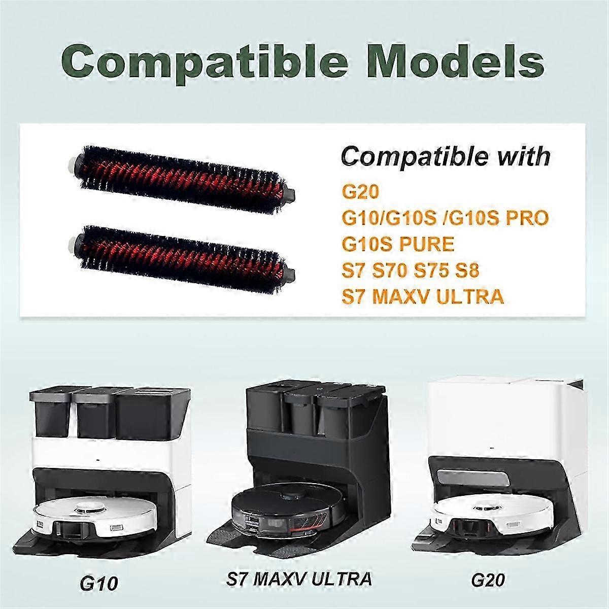 High-Speed Cleaning Brush for Roborock S8 Pro Ultra & S7 Max Ultra ...