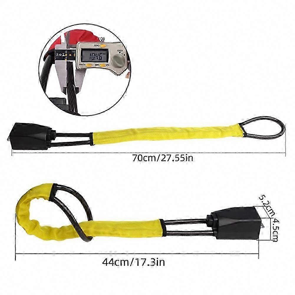 Universal Car Steering Wheel Lock - Heavy Duty Anti-Theft Device with ...