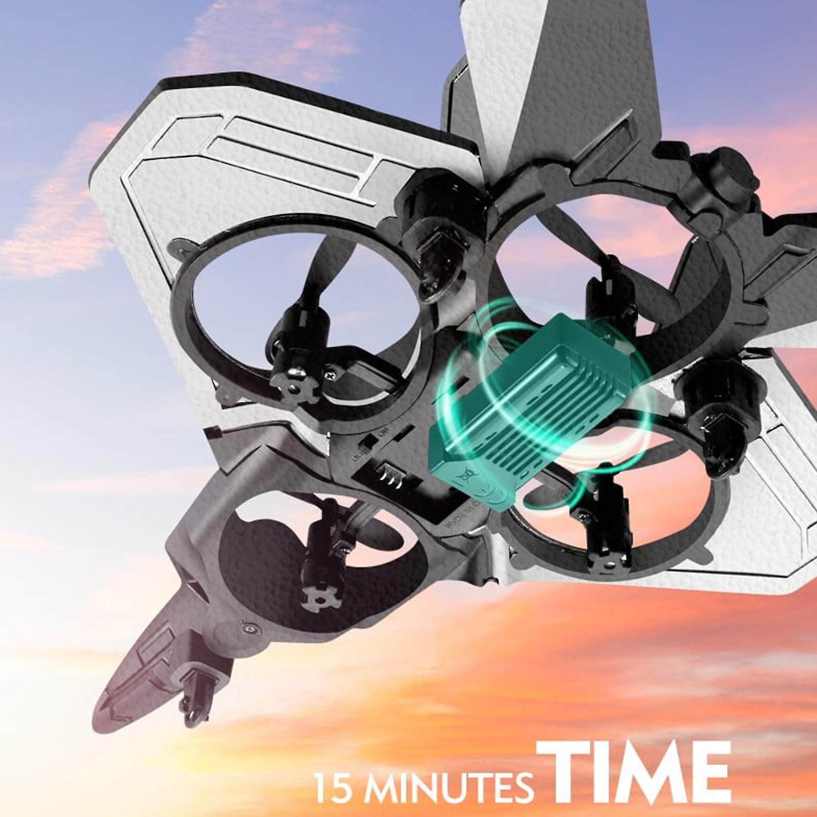 V17 Fighter Jet Rc Plane, 360 Degree Stunts, Easy To Fly, Safe And ...