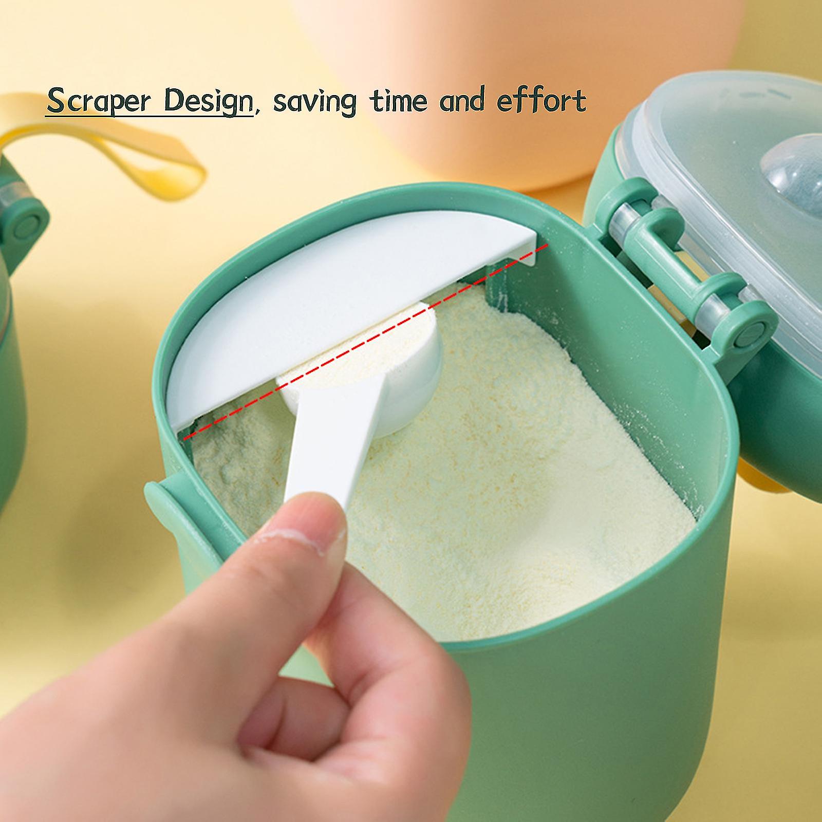 Portable Milk Powder Container Airtight Storage Baby Food Milk Box With ...