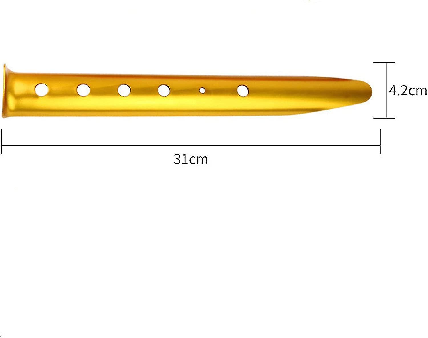 Aluminum Alloy Tent Pegs Snow Sand U-shaped Tent Nails Outdoor Camping ...