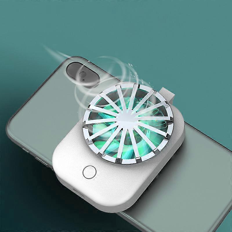 Mobile Phone Cooling Fan Game Cooler USB Wireless Back Clip Cooling Fan ...