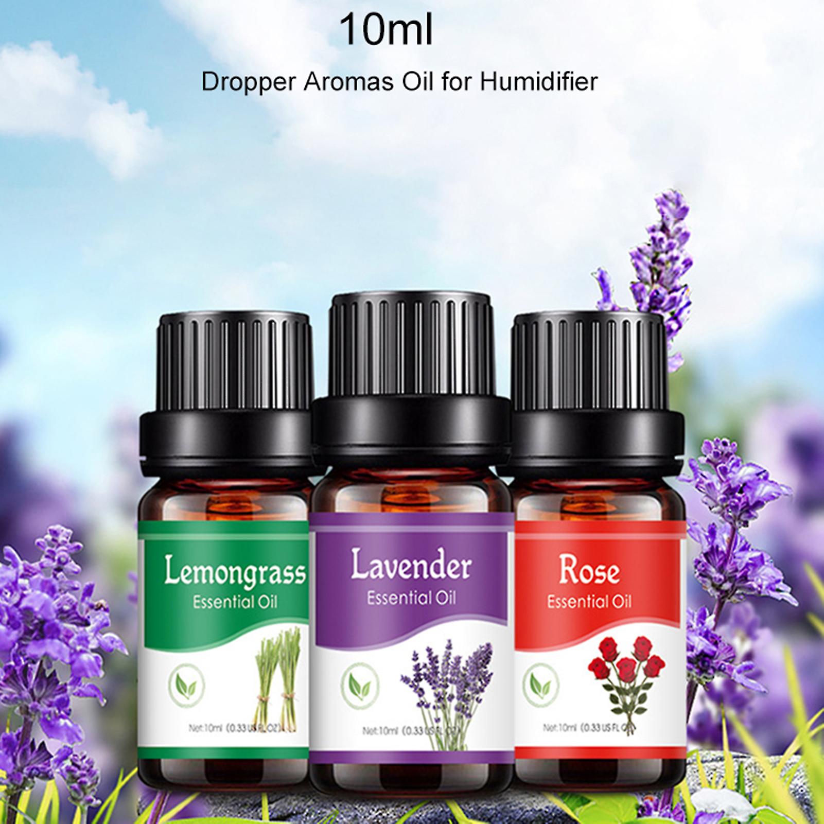 10ml Essential Oil High Purity Refresh Air Multiple Aromas Fragrance ...