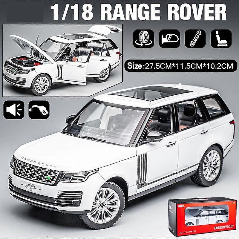 Velký 1/18 Range Rover SUV Terénní vozidlo Slitina Model auta Diecast ...