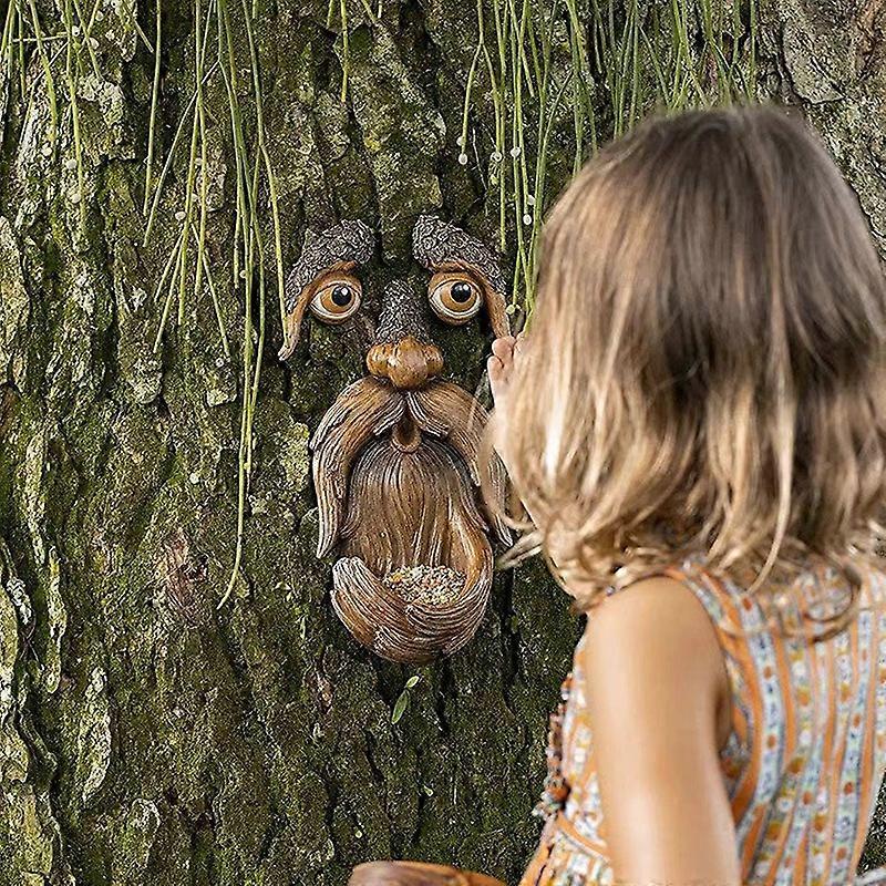 Tree Face, Tree Faces Outdoor, Tree Art, Tree Decorations Outdoor, Tree ...