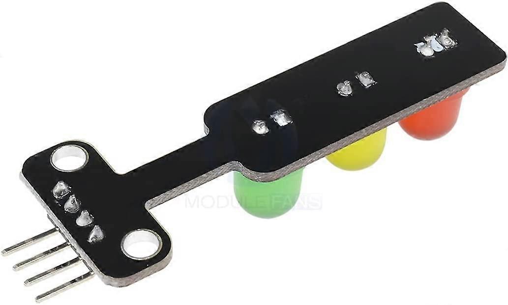 4 Pcs Mini 5V Traffic Light Led Display Module For Arduino Red Yellow ...