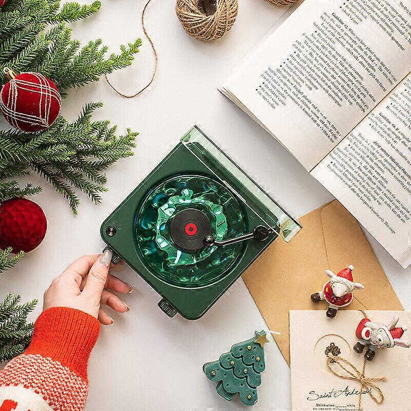 Lumena Lamp Record Player, Waves Vinyl Bluetooth Speaker with 4 Modes ...