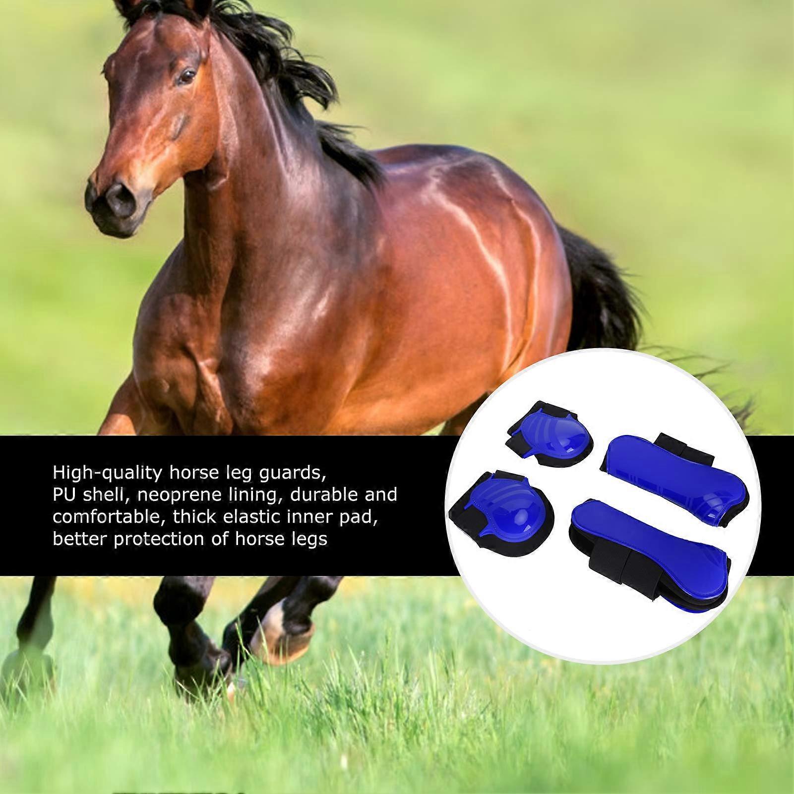 Horse Boots Leg Legguard, Protector Front Hind Legs, Guard Neoprene ...