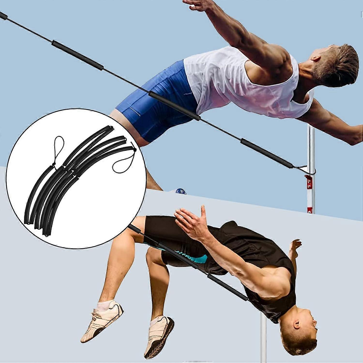 High Jump Bungee Bar, 8.2ft Long High Jump Bungee Bungee Bar, Foam ...