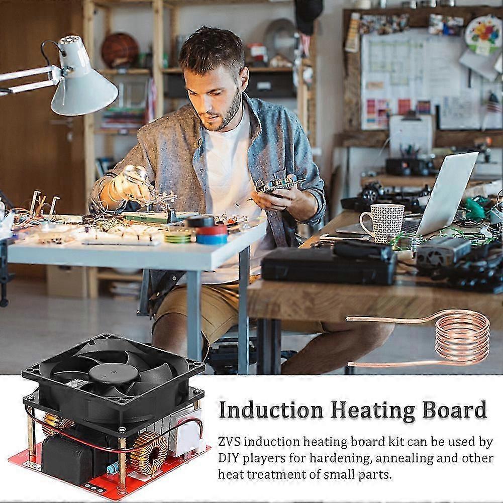 1000w Zvs Induction Heating Board Module 24-36v Low Voltage Heater Coil Flyback Driver Heater ...