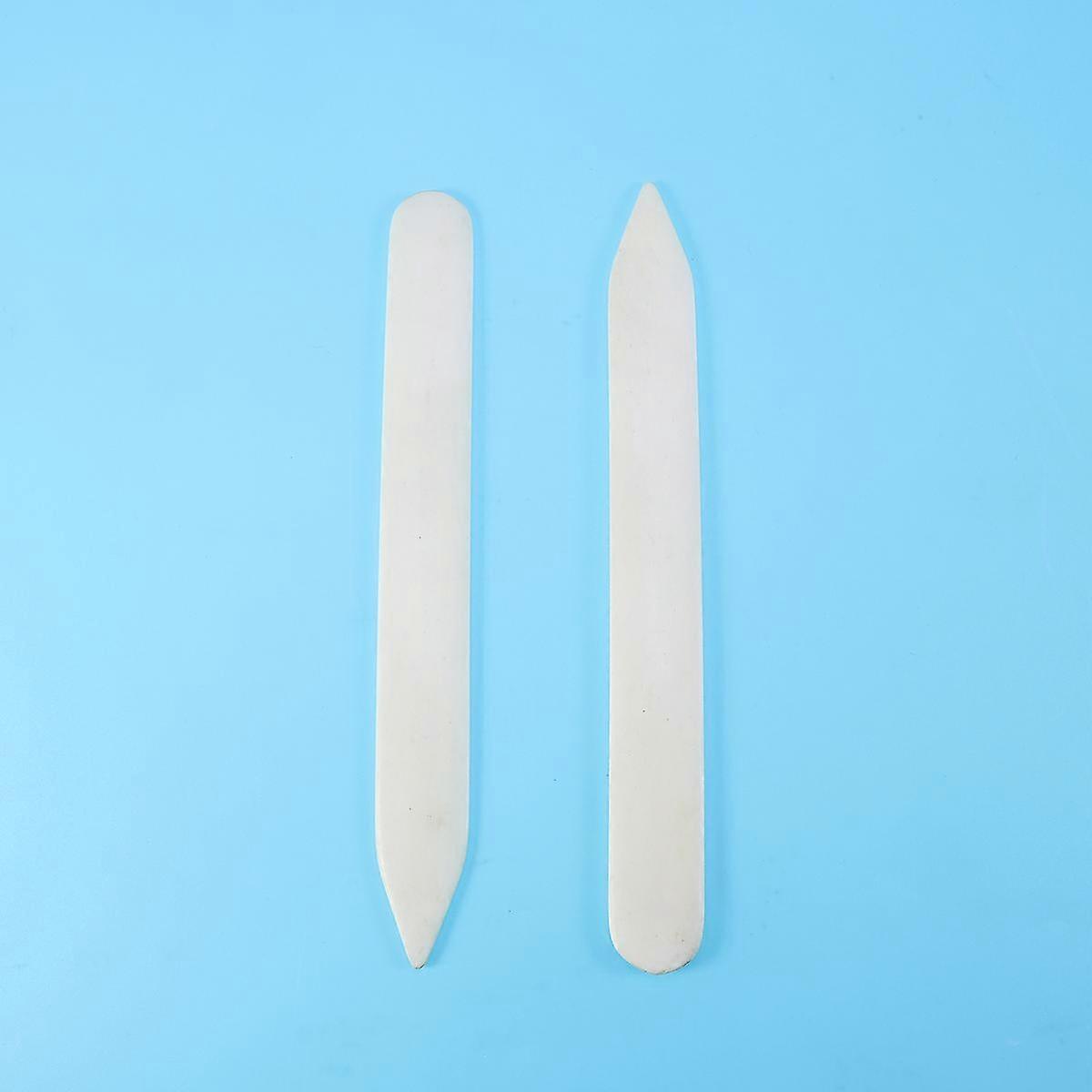 2 Pcs White Toos Teflon Bone Folder Tool Scoring Board Paper Folding ...