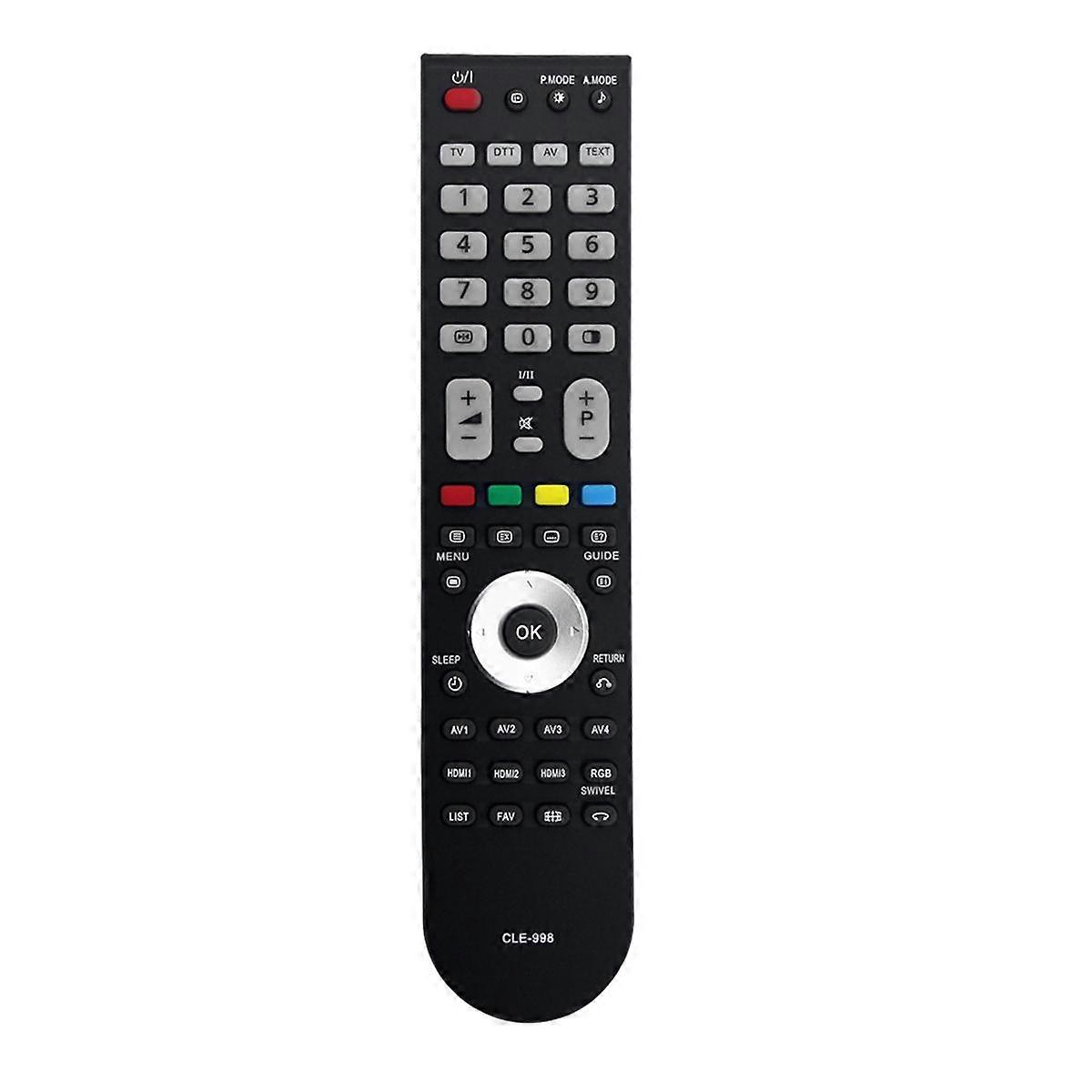 Replace CLE-998 Remote for TV CLE-999 CLE-993 CLE-994 CLE-984 L26H01AU ...