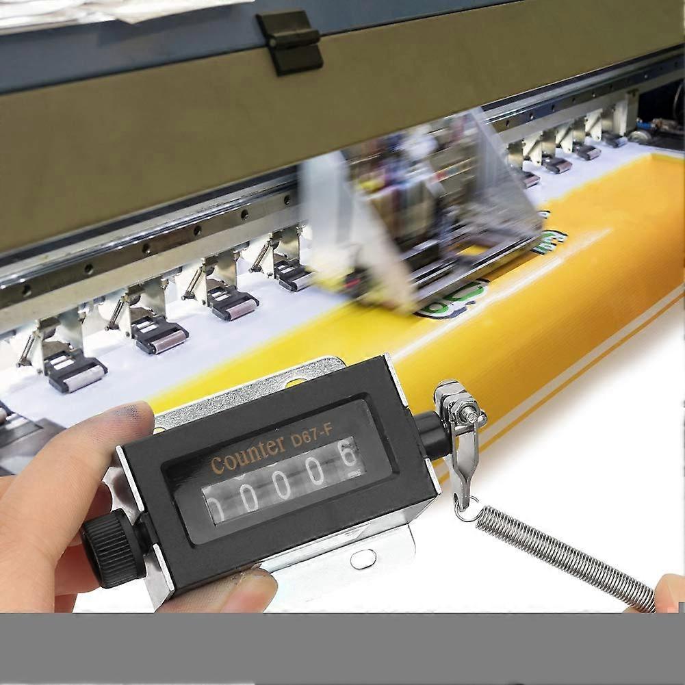 Mechanical Counter, D67F 5 Digit Counter 0-99999 | Fruugo UK