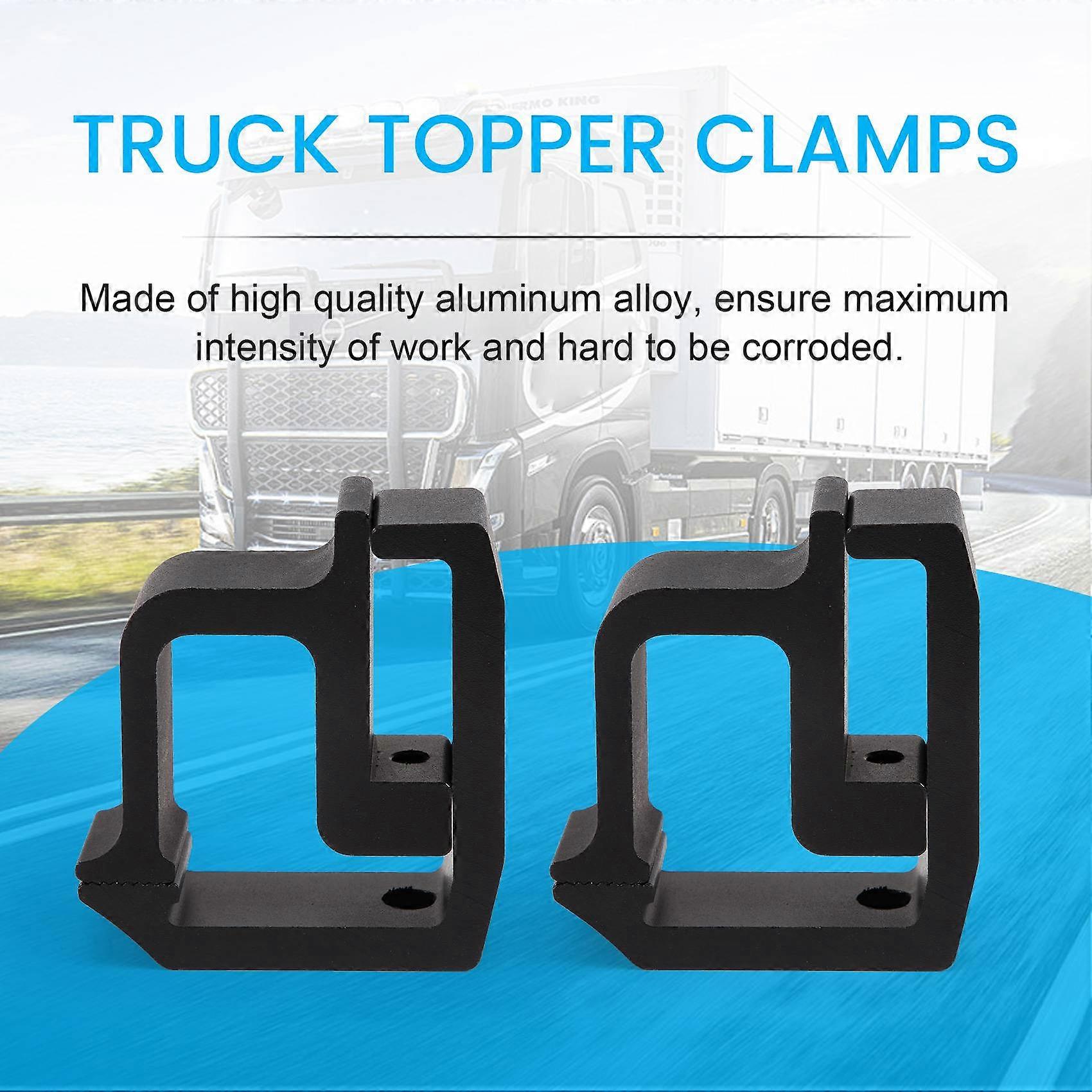 4 Pack Truck Topper Clamps Mounting Clamps Truck Cap Clamps, Truck Bed ...