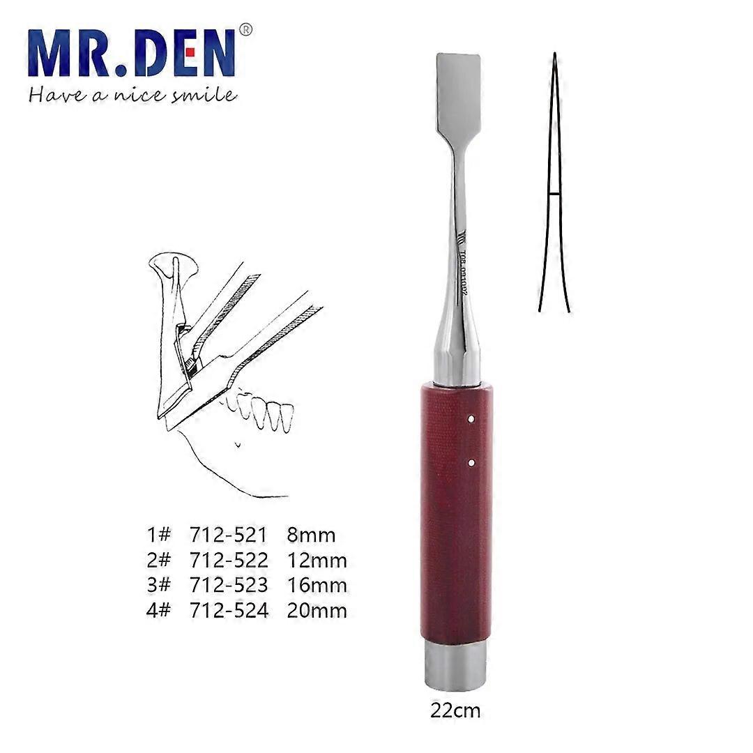 MR DEN Dental Maxillofacial Surgical Instruments Plate edge Bone Chisel ...