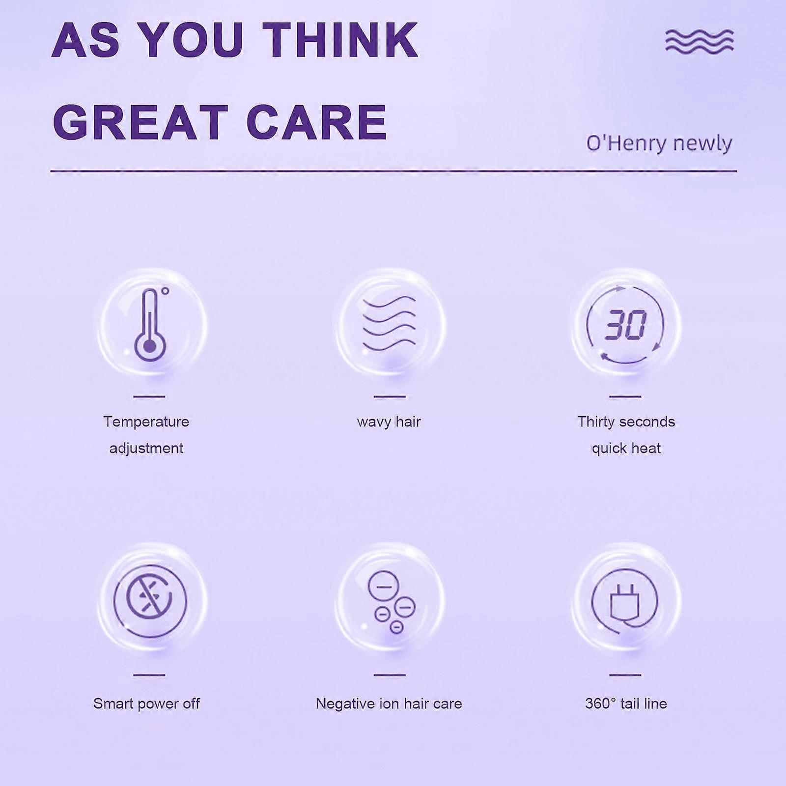 Upgrade Automatic Hair Curler, Rotating Iron Automatic Curling Wand Not ...