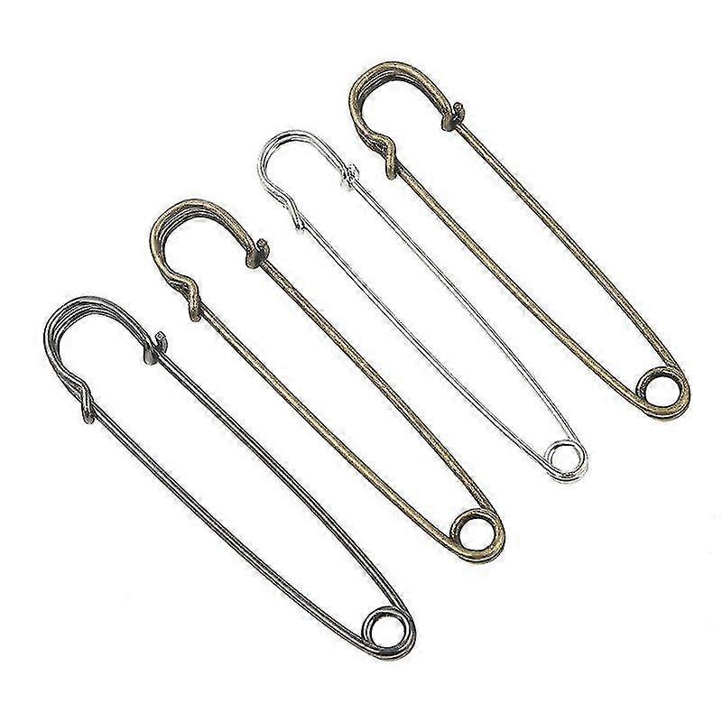 Large Safety Pins Strong, Metal Nappy Pins Safety Lock Kilt Pins, For Arts Crafts Dressmaking ...