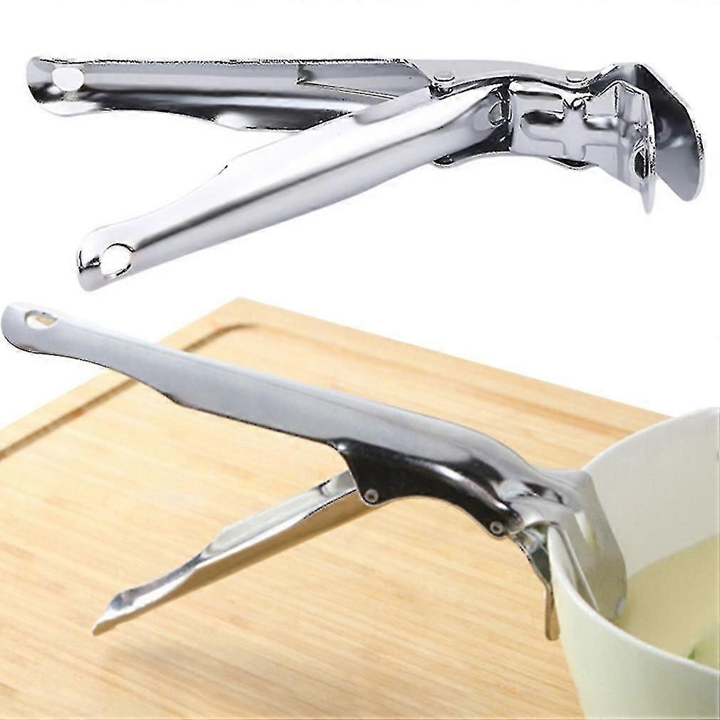 Grill Grate Lifter Gripper Stainless Steel Heavy Duty Bbq Plate Pan ...