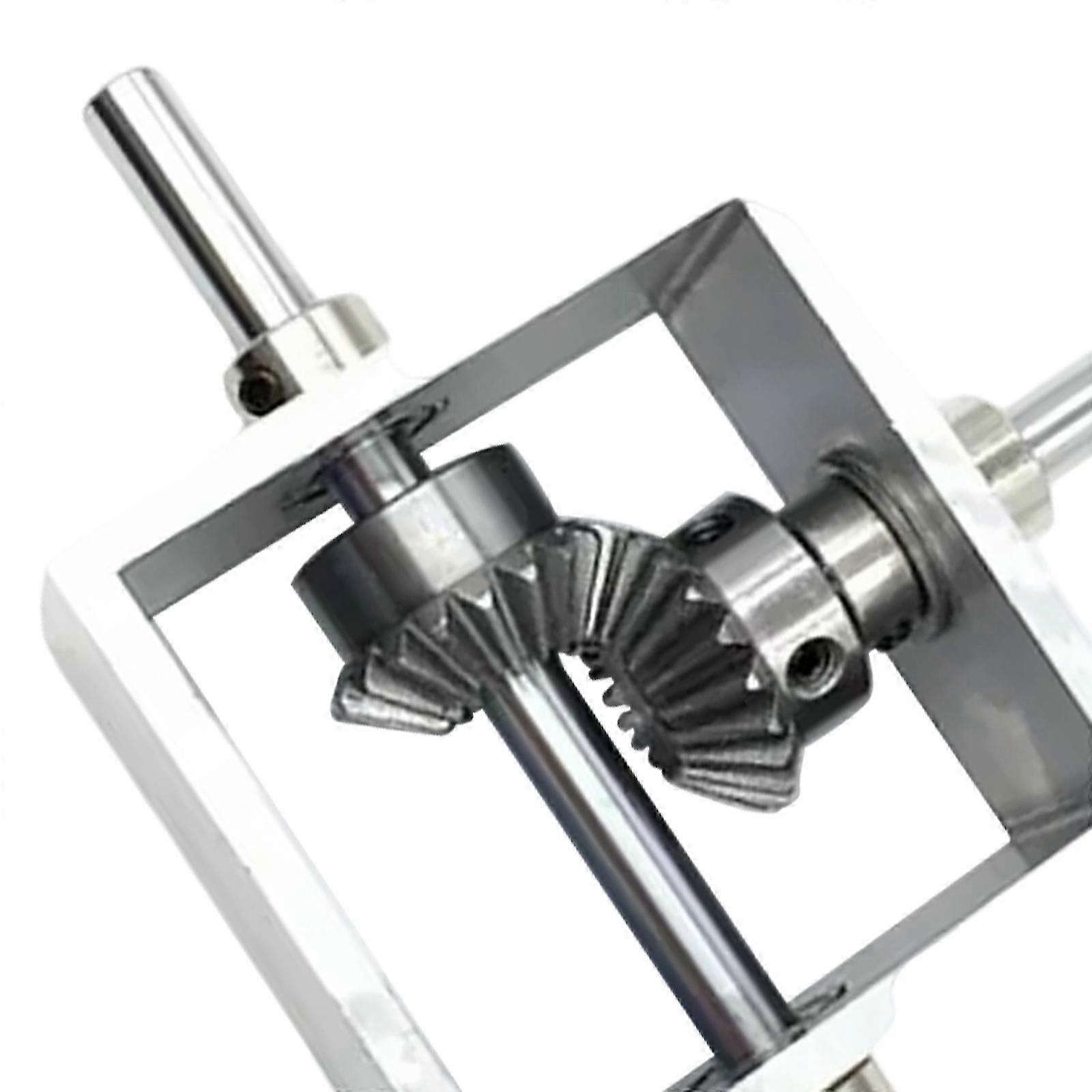 90 Degree Right Angle Transmission Reversing Gearbox 1:1 Dual Output ...