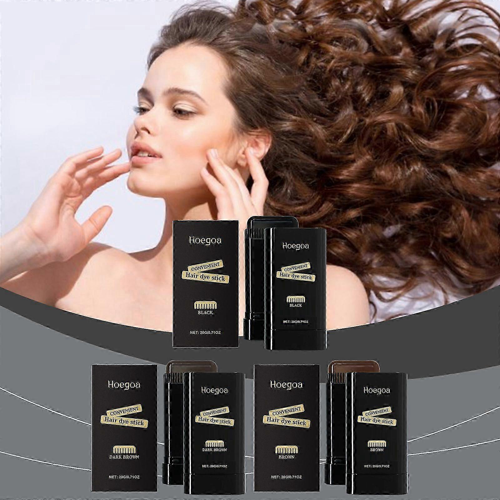 Stick - Waterproof And Sweat-proof Dye Stick, Stick, Touch Up Comb 2 In ...