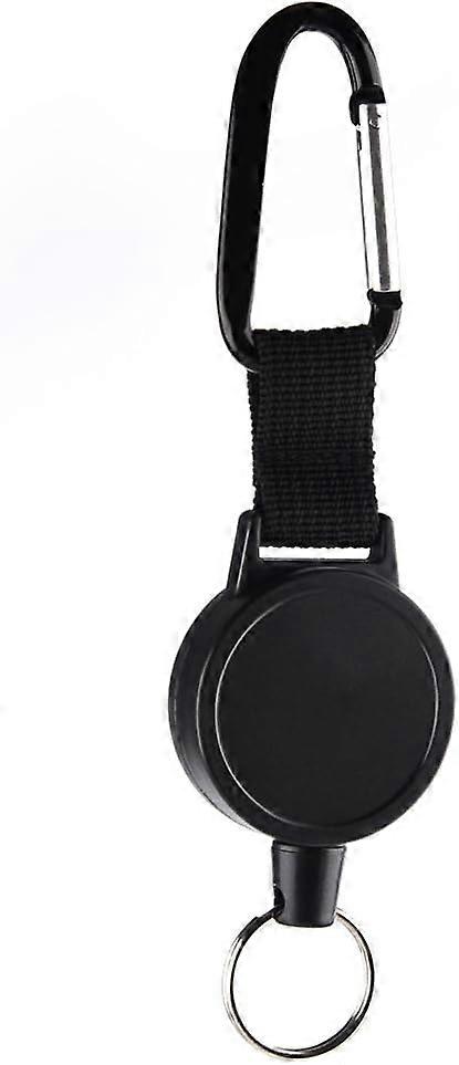 Heavy Duty Retractable Key Chain Badge Reel with 65cm Steel Wire Rope ...