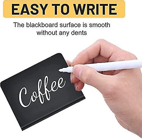 Mini Chalkboards Signs With Liquid Chalk Marker, Small Wooden ...