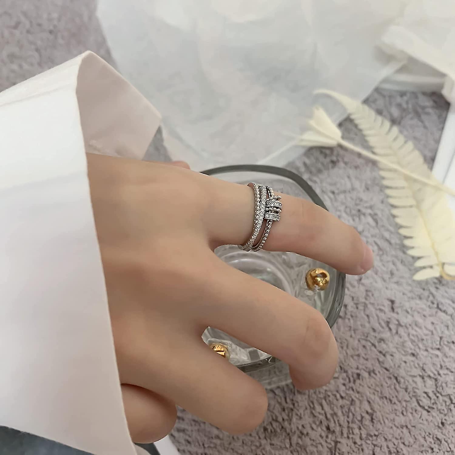 Rings Anxiety Meditation Rings For Women Girls To My Daughter With ...
