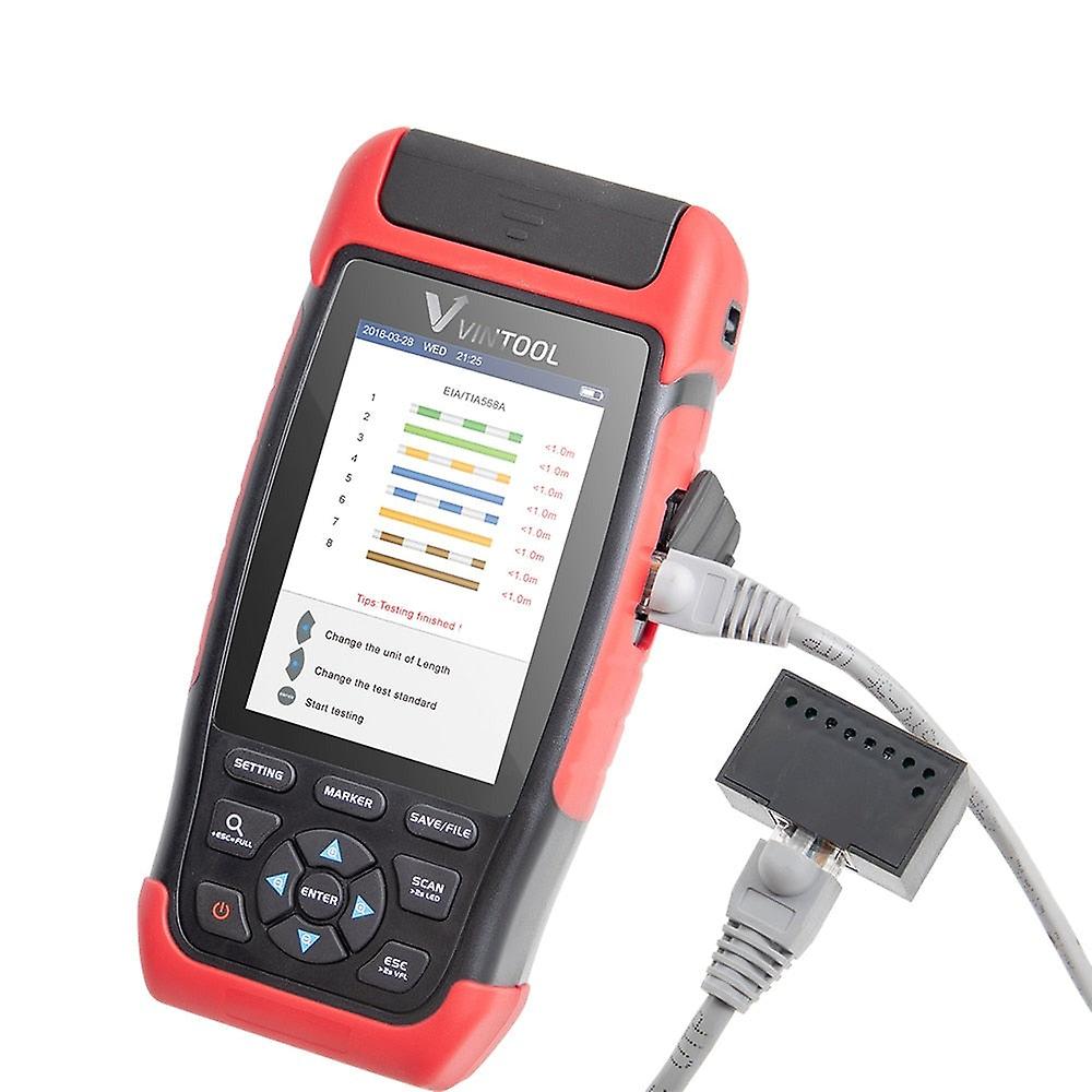 Multifunction Mini Otdr Fiber Optic Reflectometer With 8 Functions 22db ...