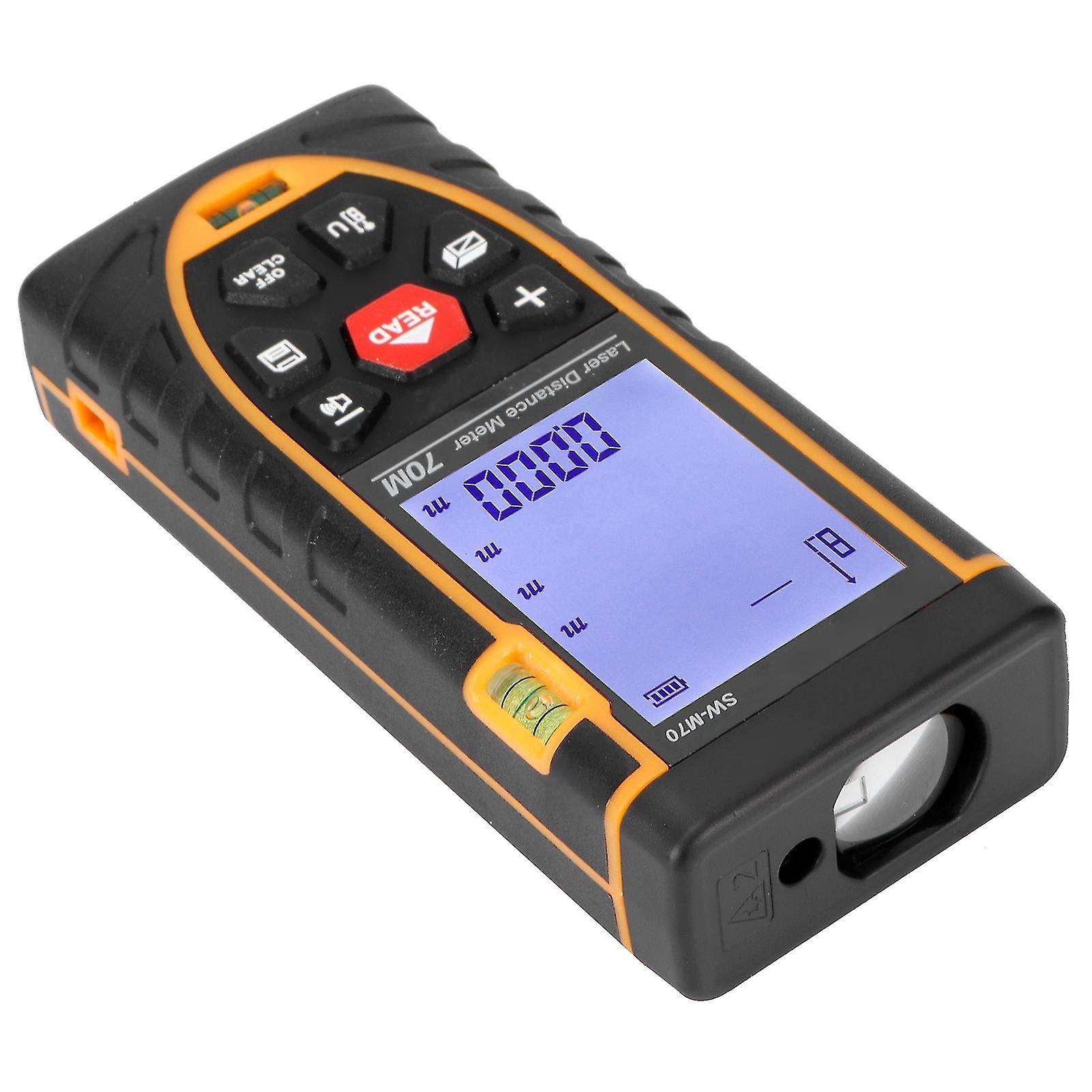 Laser distance measure device handheld rangefinder high accuracy ...