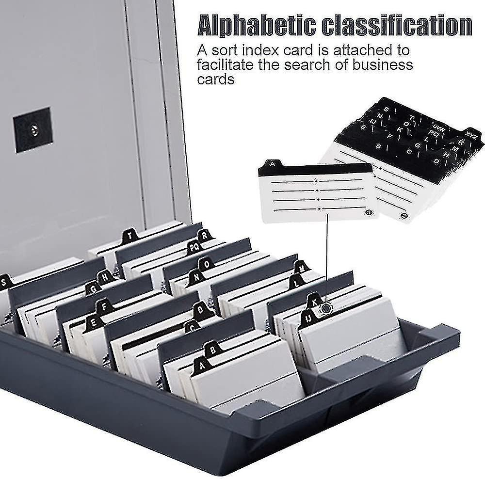 Business Card Box Business Card Storage Box 1000 Card Business Card ...