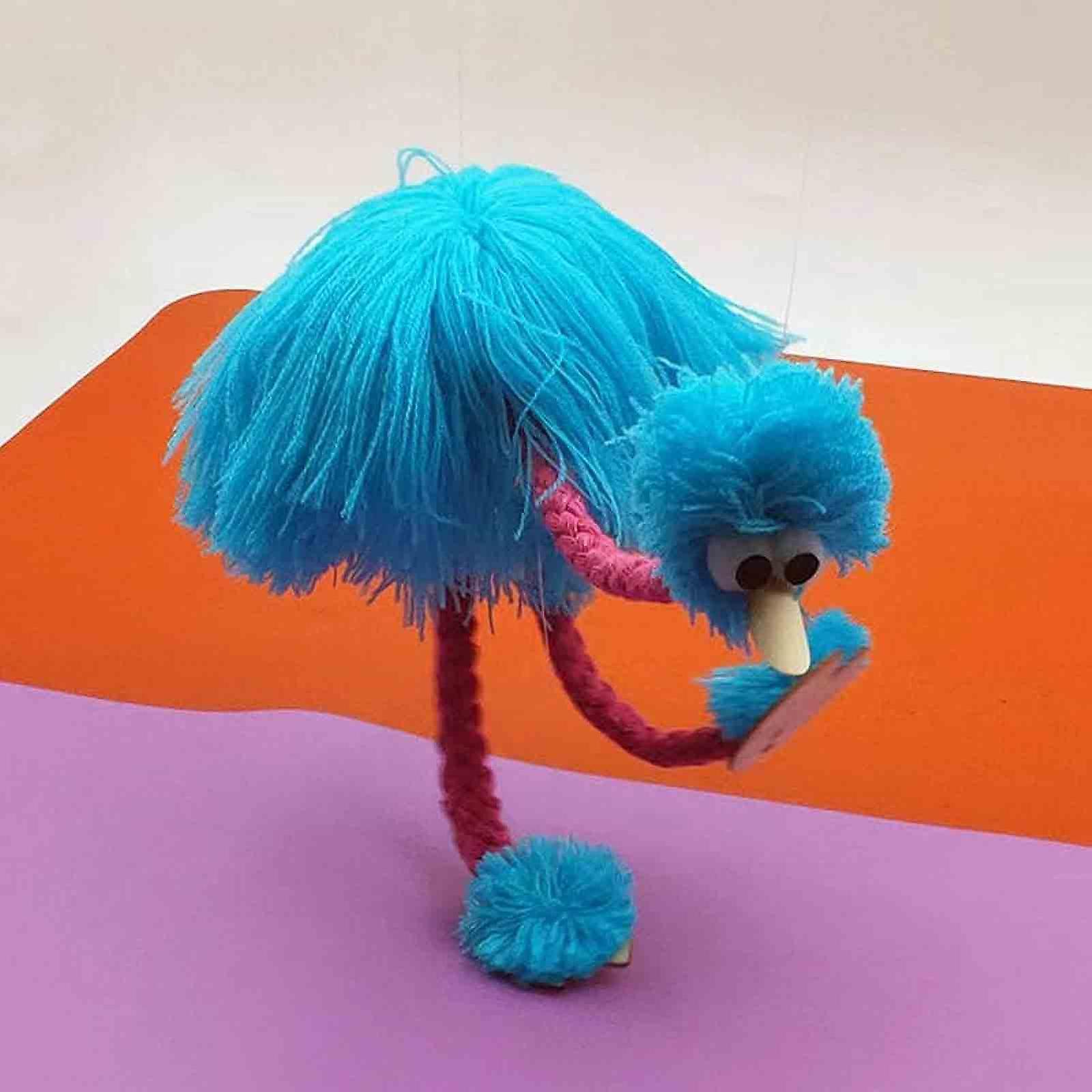 Ostrich Puppets Hand Marionette Puppet Hand Made Ostrich Marionette ...