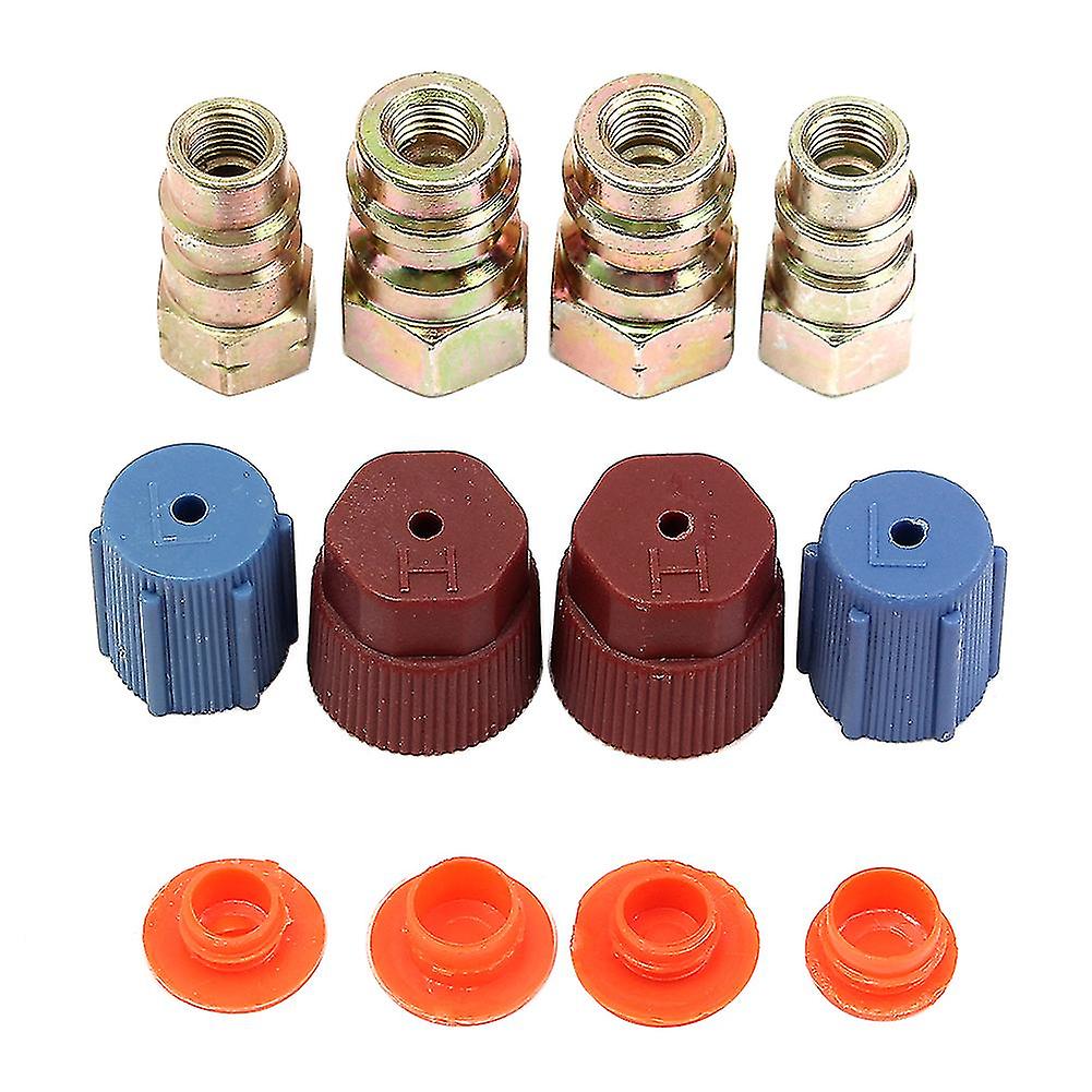 3/8inch 7/16inch High Pressure R12 Charging Port to R134a Quick ...