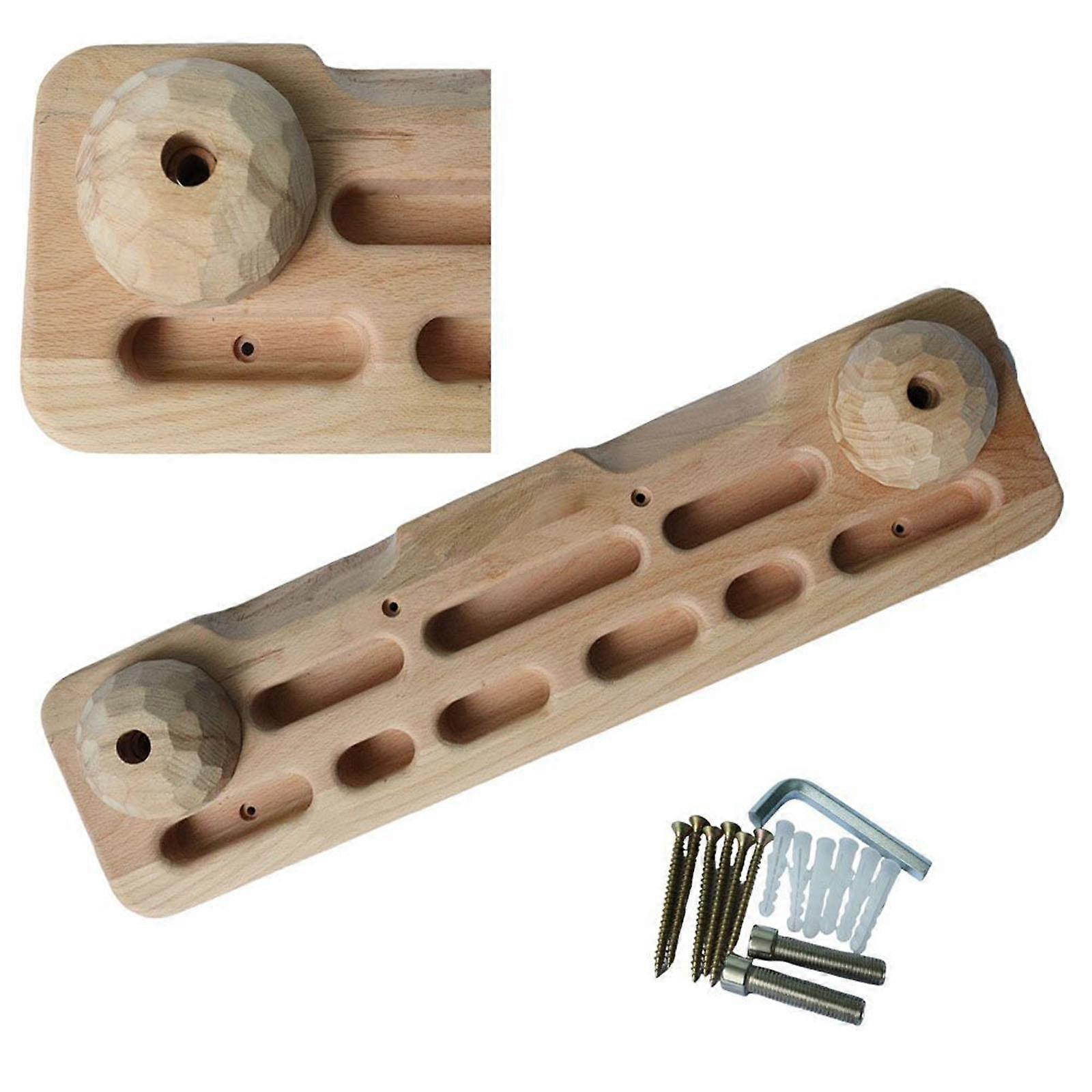 Climbing Hangboard Climbing Fingerboard for Athletes Climbers Indoor ...