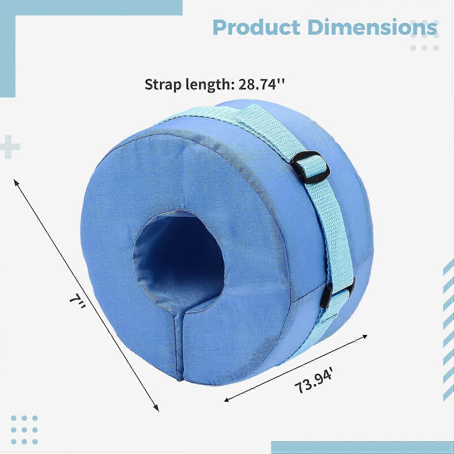 Toyoget 2 Pcs Foot Elevation Pillows Ankle Heel Elevator Wedge Foot ...