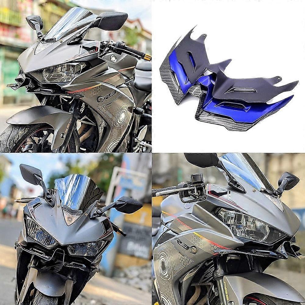Motorcycle Front Aerodynamic Winglets Windshield Fairing Wing for YZF ...