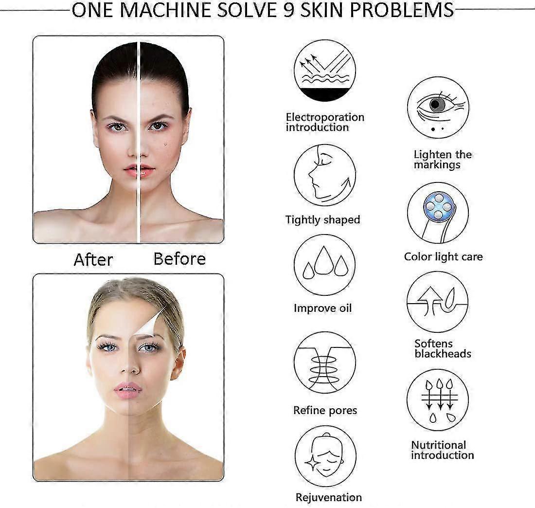 Facial lifting machine, LED light therapy wrinkle removal machine ...