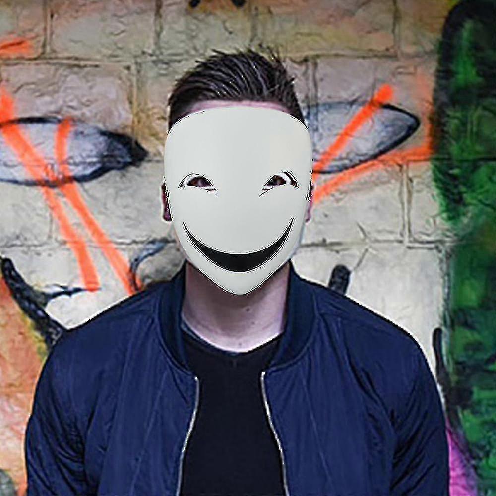 Halloween Mask Costume Props Clown Mask Horror Smiley Mask Cosplay ...
