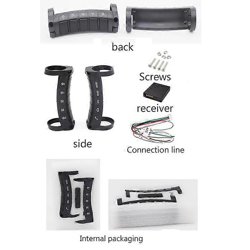 Universal Multi-function Wireless Steering Wheel Controller Bluetooth ...