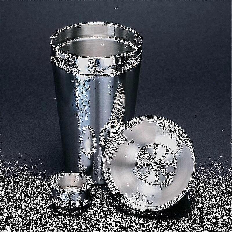 1.8l Big Stainless Steel Cocktail Boston Bar Shaker: 3 Piece Set ...