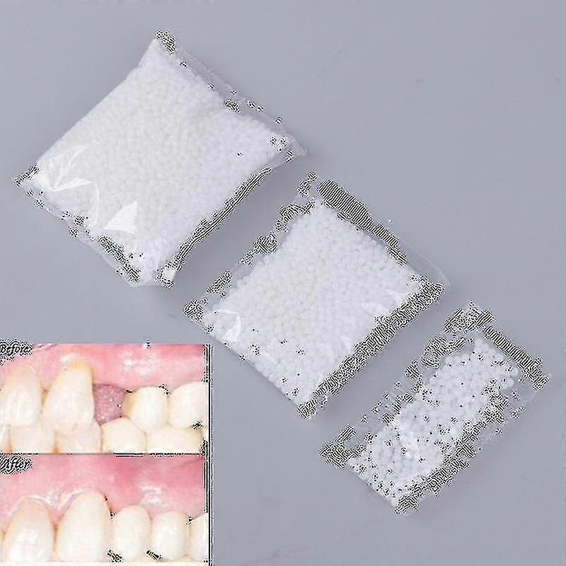 100g Teeth And Gap Falseteeth Solid Glue Resin Denture Adhesive Teeth ...