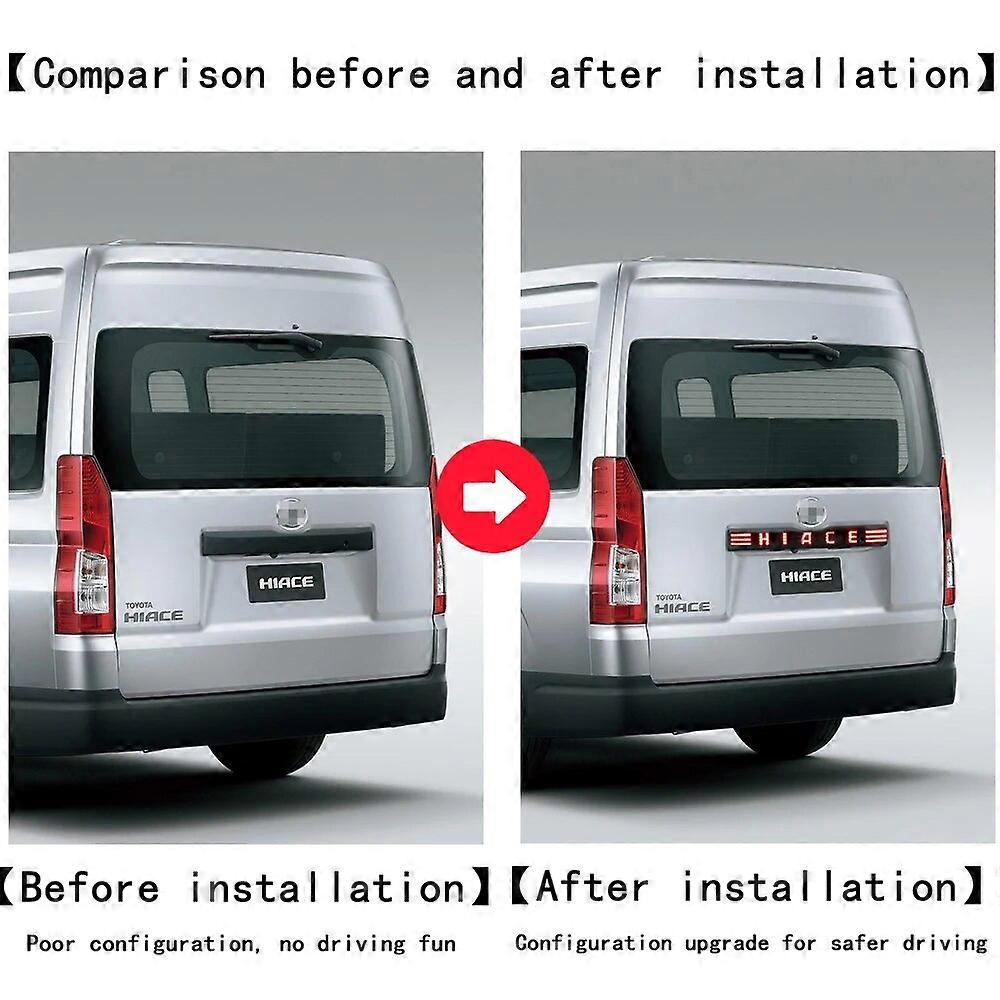Car LED Bumper Lights For TOYOTA HIACE 2019 2020 2021 2022 Taillights ...