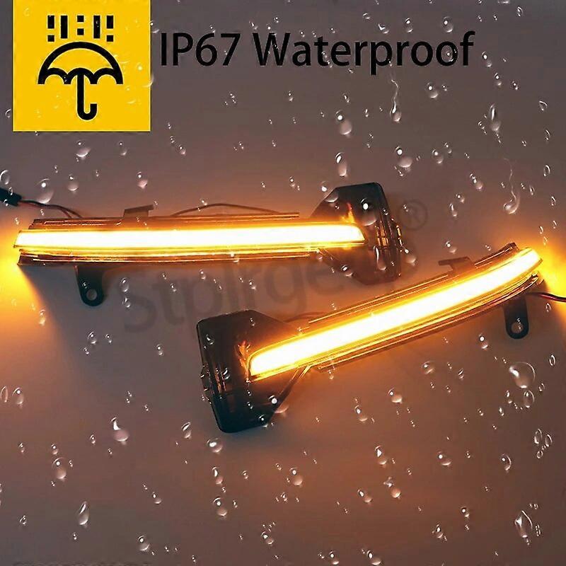Dynamic Side Rearview Mirror Indicator Blinker LED Turn Signal Light ...