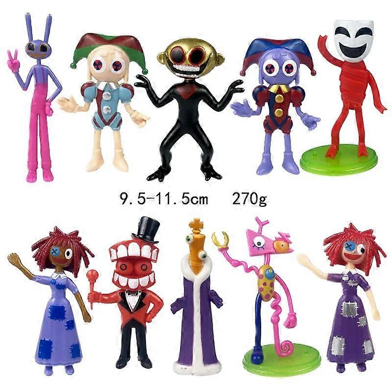 The Amazing Digital Circus Figure Set Toy Digital Circus Figurines ...