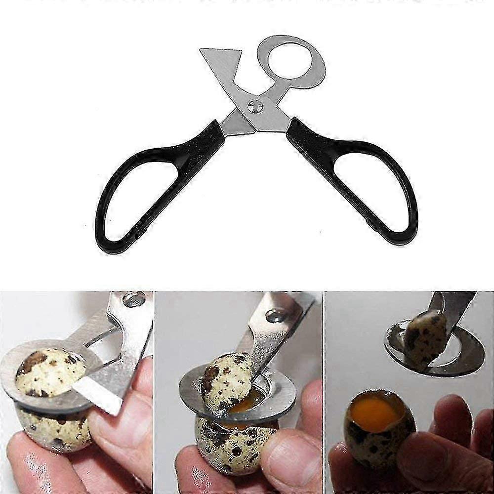 8 Pcs Stainless Steel Quail Egg Shell Cutters Separator Quail Egg ...
