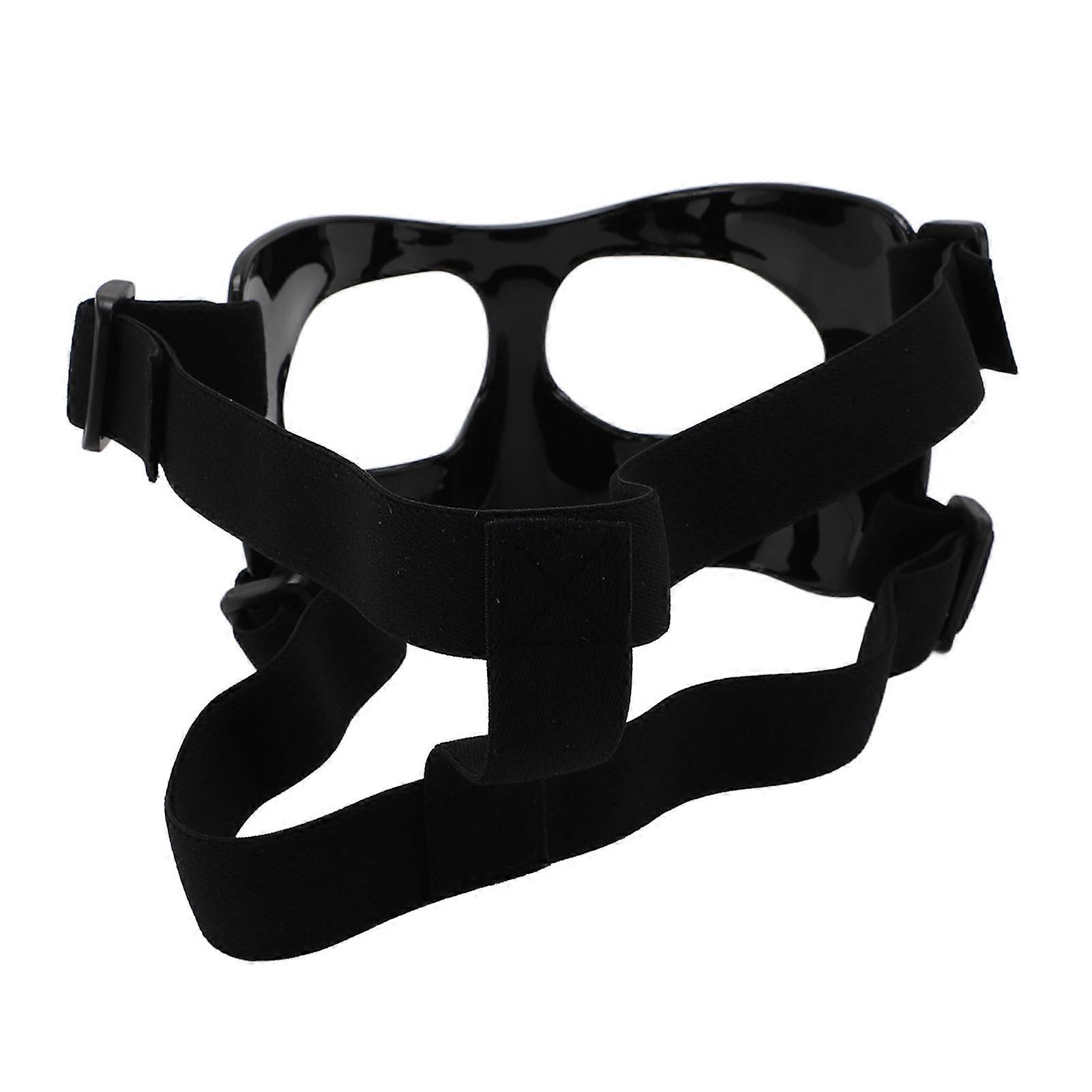Sports Nose Guard Adjustable Clear Visibility Broken Nose Face Guard ...
