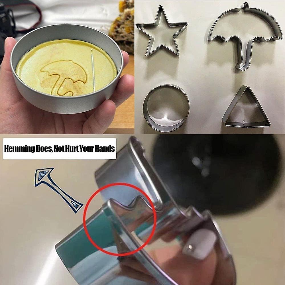 Katea 6pcs Squid Dalgona Candy Cookie Kit, Cookie Cutter Set Candy Mold ...