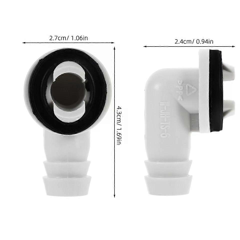 Air Conditioning Drain Elbow, Window AC Unit Connector Hose Adapter, Universal Fit, Efficient ...